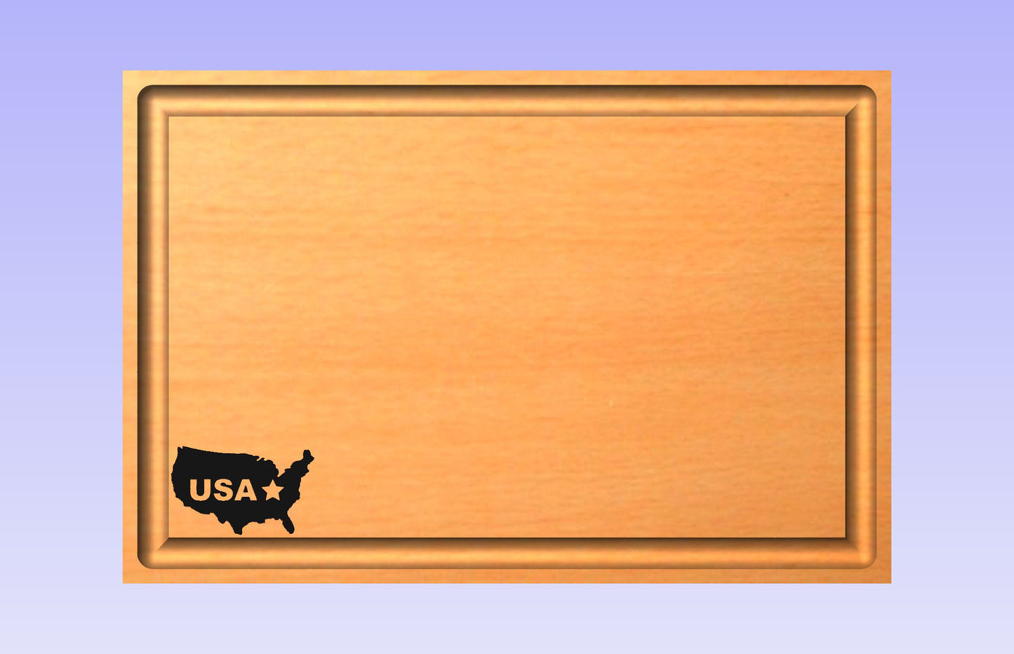 USA 18x12" CNC inlay plan – CUSTOM CUTTING BOARDS BY BROINWOOD
