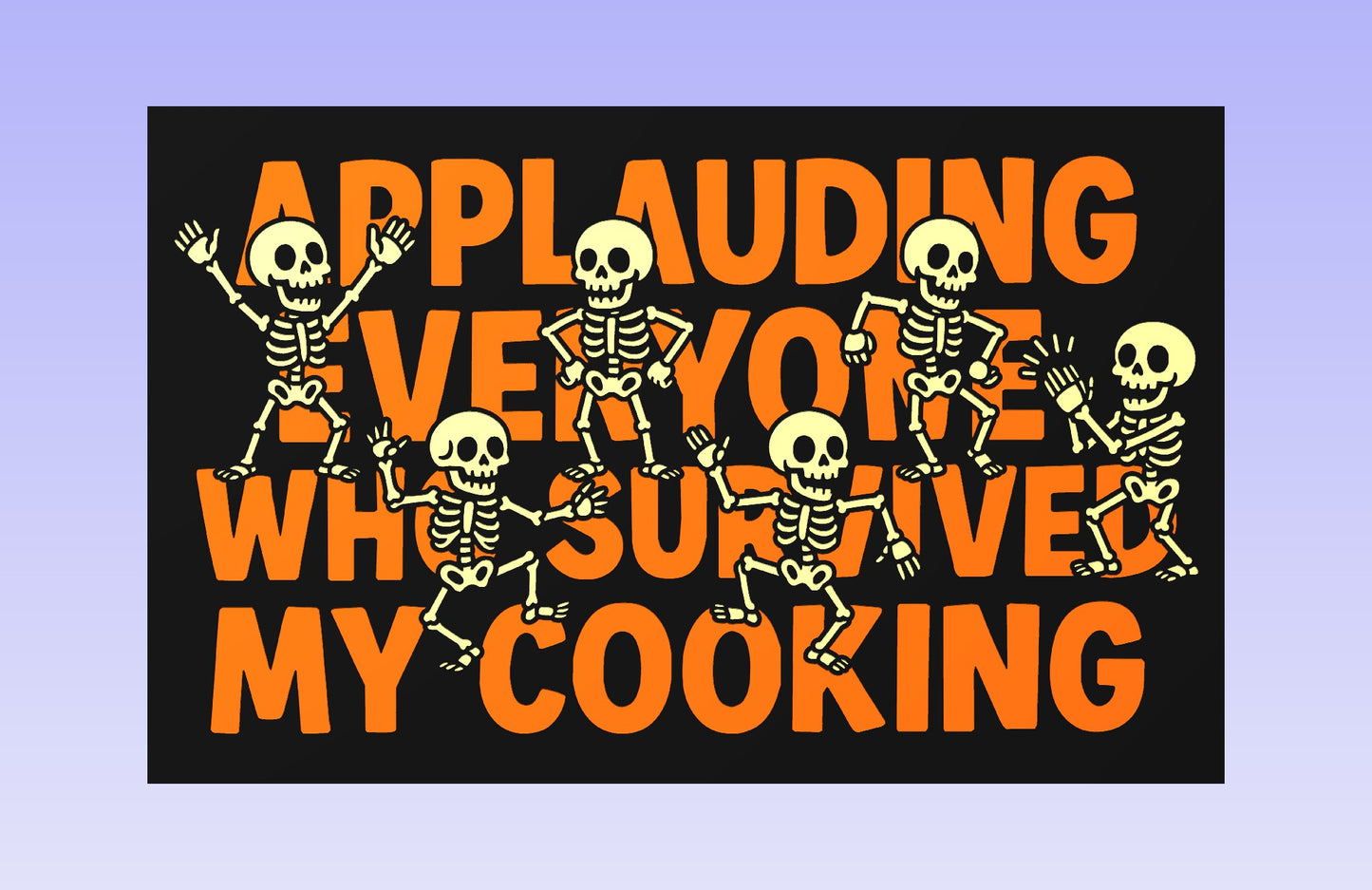 Survived My Cooking 19x12" CNC inlay plan – CUSTOM CUTTING BOARDS BY ...