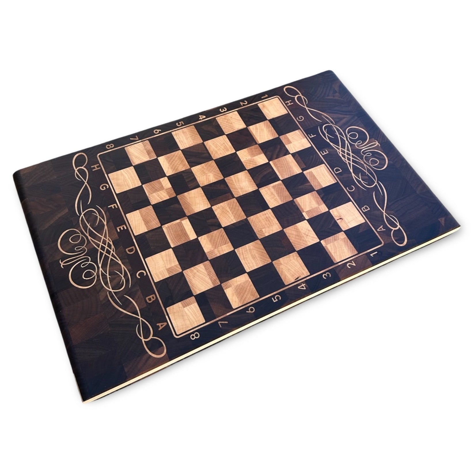 Chess Board 19*12" CNC inlay plan – CUSTOM CUTTING BOARDS BY BROINWOOD