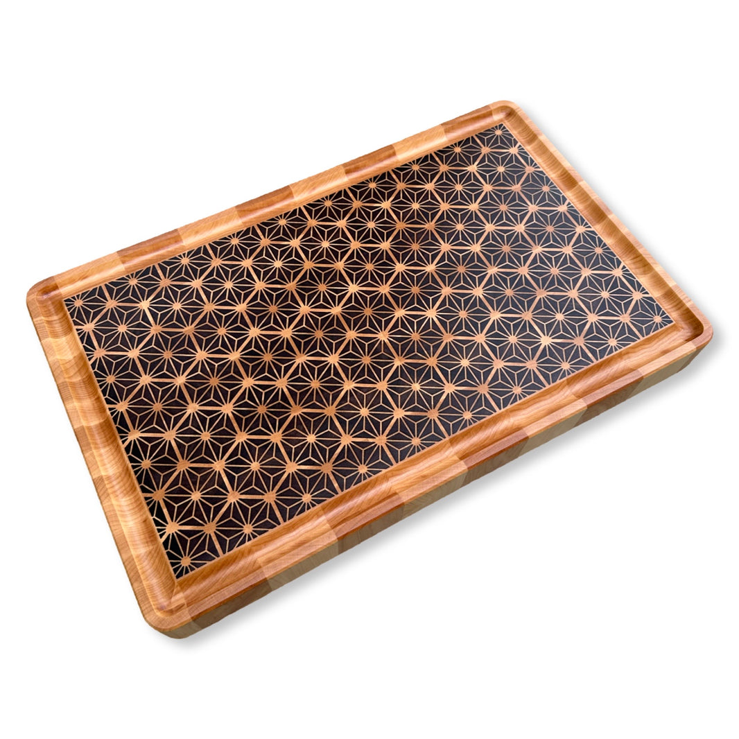 Inlaid Cutting Board made in USA by Brother in Wood, broinwood, cnc ...