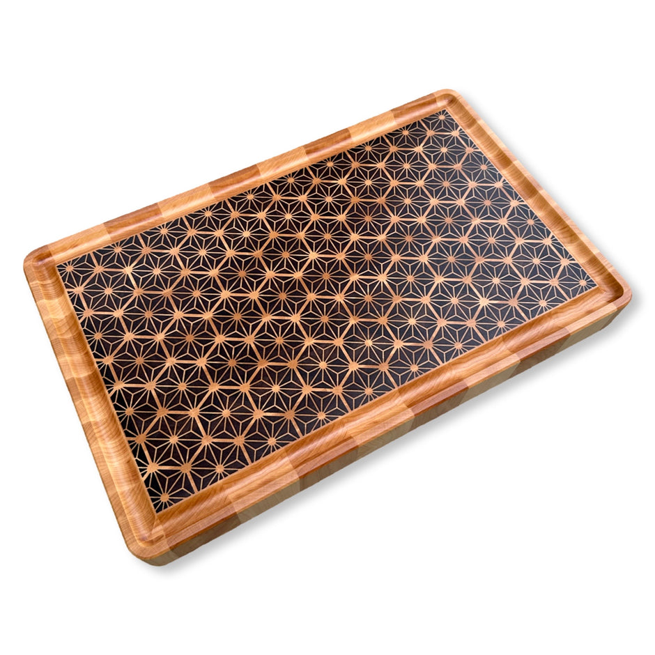 Inlaid Cutting Board made in USA by Brother in Wood, broinwood, cnc ...